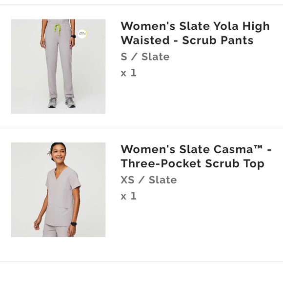 Figs | Other | Fig Set Slate Grey Xs Top S Bottoms | Poshmark